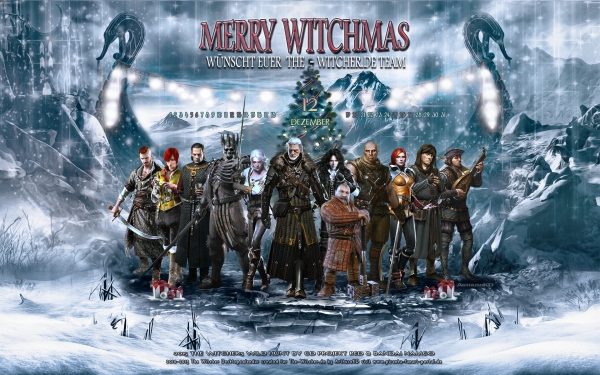 Unser Witcher3 Desktopkalender